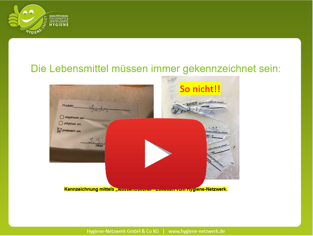 Lernvideo: Korrekte Lagerung von Lebensmitteln | Download – Hygiene ...