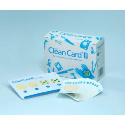 Clean Card® PRO Pack für den Hygiene-Schnelltest | Reinigungsschnellte ...